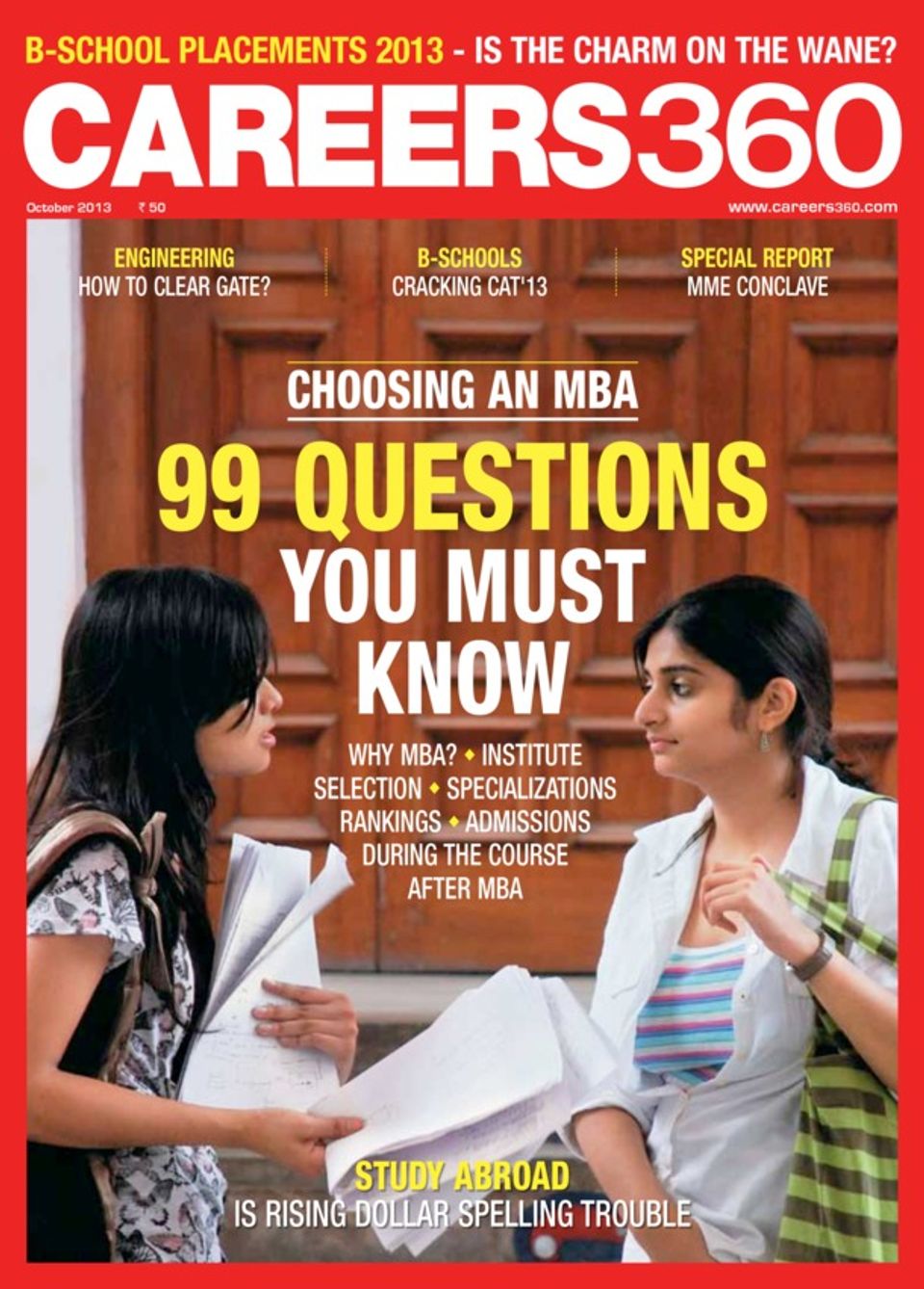 Careers 360-October 2013 Magazine - Get your Digital Subscription